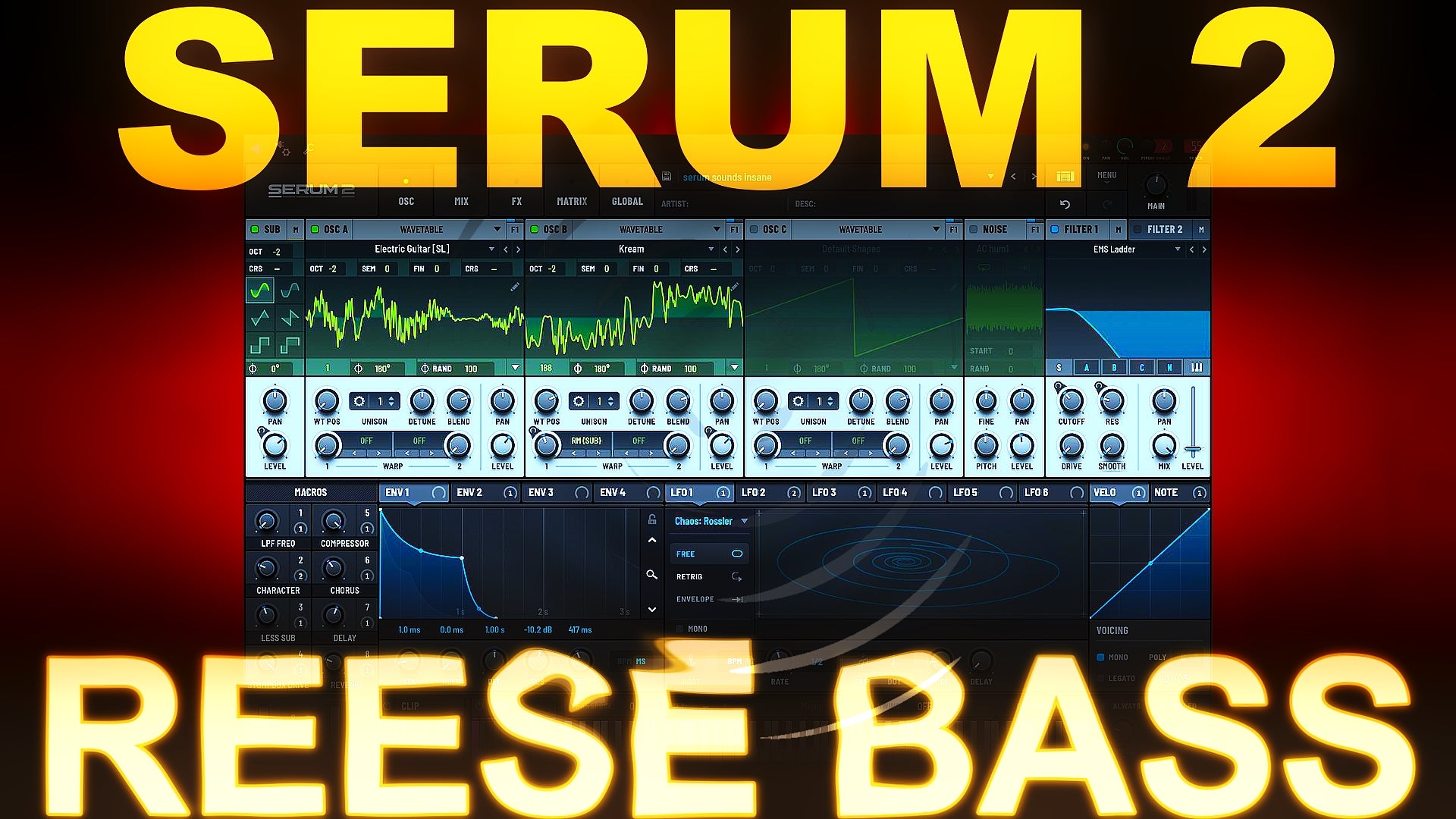 Huge Reese Bass Serum 2 Preset (Free Download) – Broken Elegance