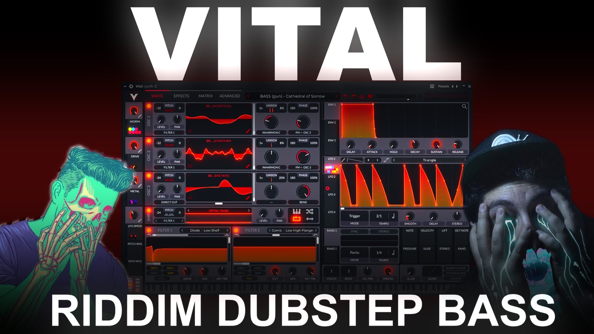 Riddim Dubstep Bass Vital Preset (Free Download) – Broken Elegance
